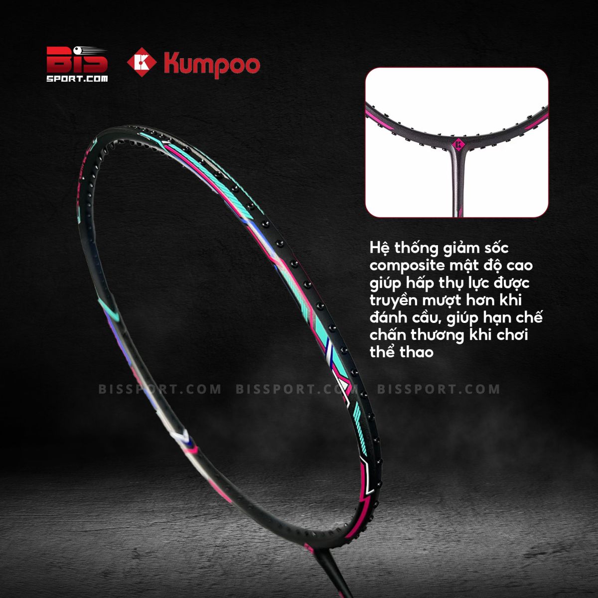 Vợt cầu lông Kumpoo Balance 11 - 4U - Công Thủ Toàn Diện